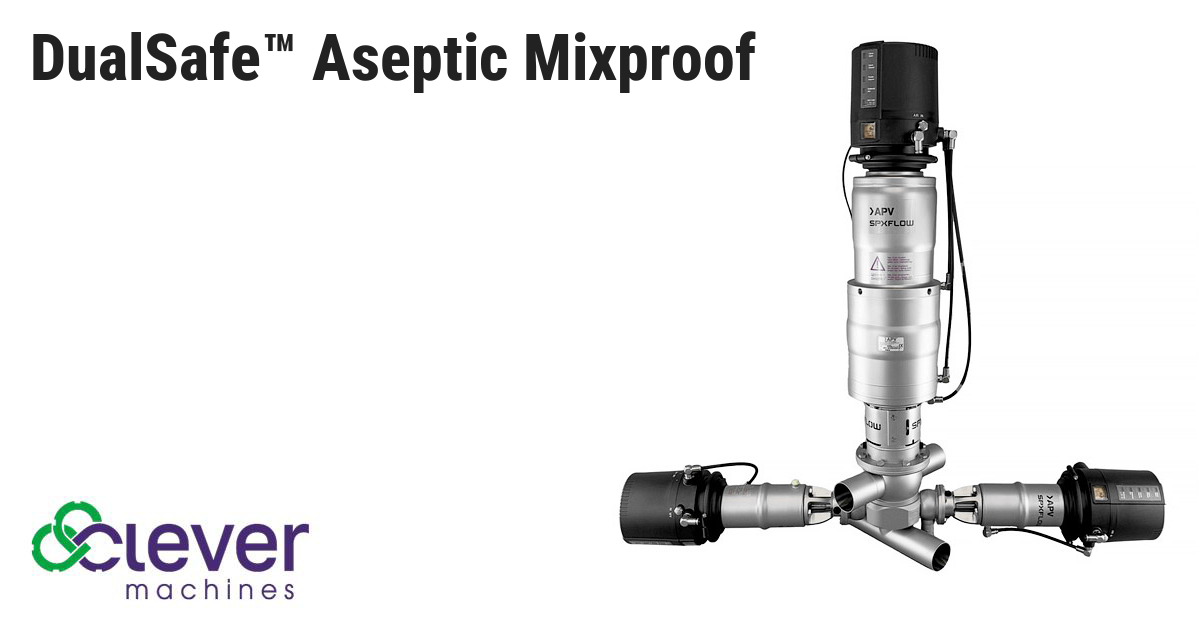Противосмесительный клапан асептический APV DualSafe™ Aseptic Mixproof ...
